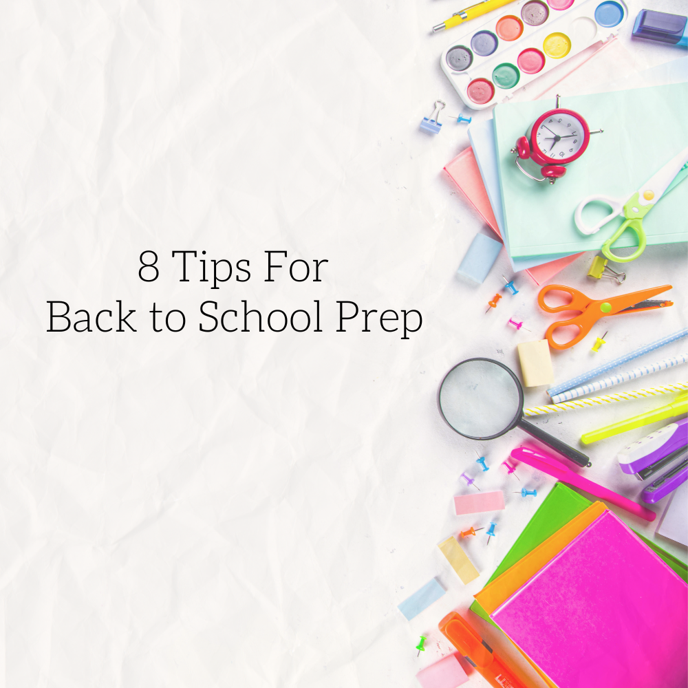 Getting Ahead: Back-to-School Preparation Tips for July – Lucy Darling