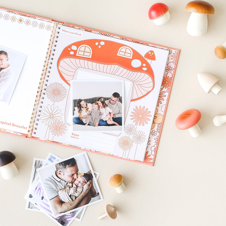 Flower Child Memory Baby Book – Lucy Darling